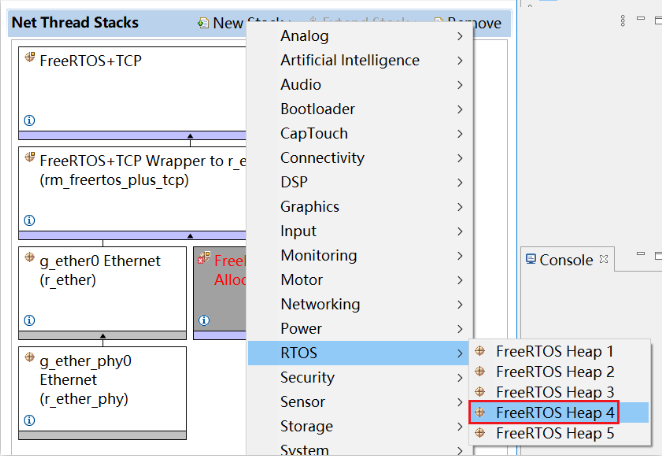 RA6M3：如何用FSP配置FreeRTOS+TCP实现以太网通信 - 瑞萨MCU/MPU中文网站_生态社区_资料下载_样片申请_方案介绍